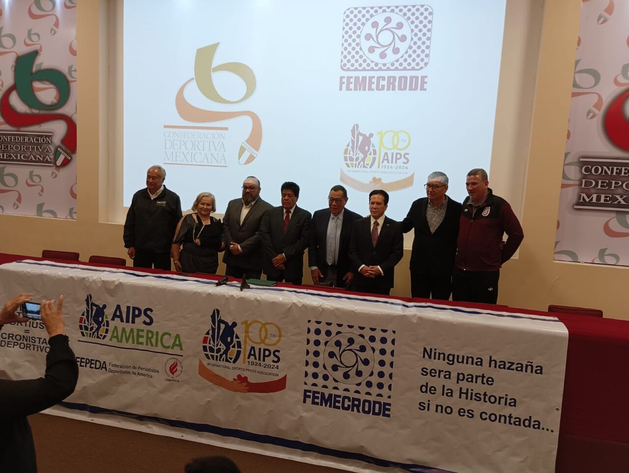 Celebración centenario Asociación Internacional de la Prensa Deportiva AIPS - AIPS América